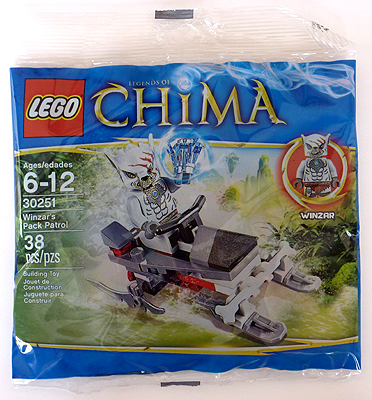 LEGO® Chima Winzar's Pack Patrol Polybag 30251 — Brick Bin