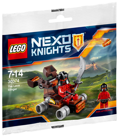 LEGO® Nexo Knights The Lava Slinger Polybag 30374 — Brick Bin